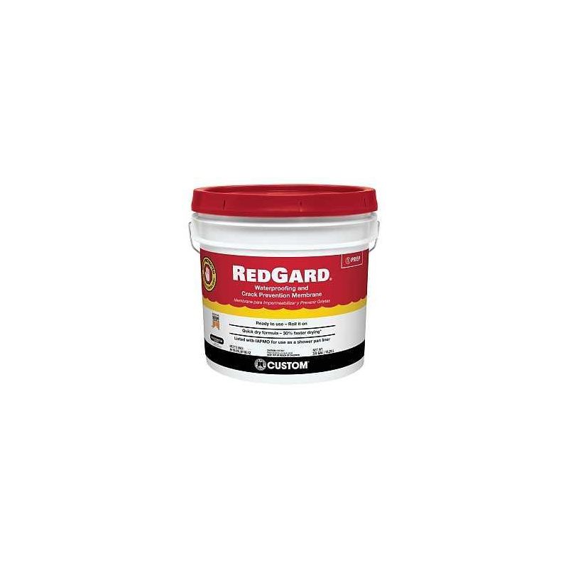 CUSTOM REDGARD LQWAF3 Waterproofing and Crack Prevention Liquid Red 3.5 ...