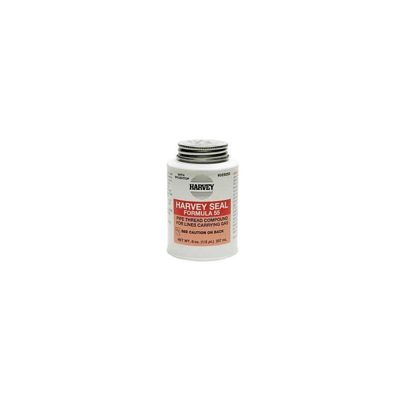 Harvey 25050 Pipe Thread Compound 8 fl-oz Jar Liquid Paste Yellow